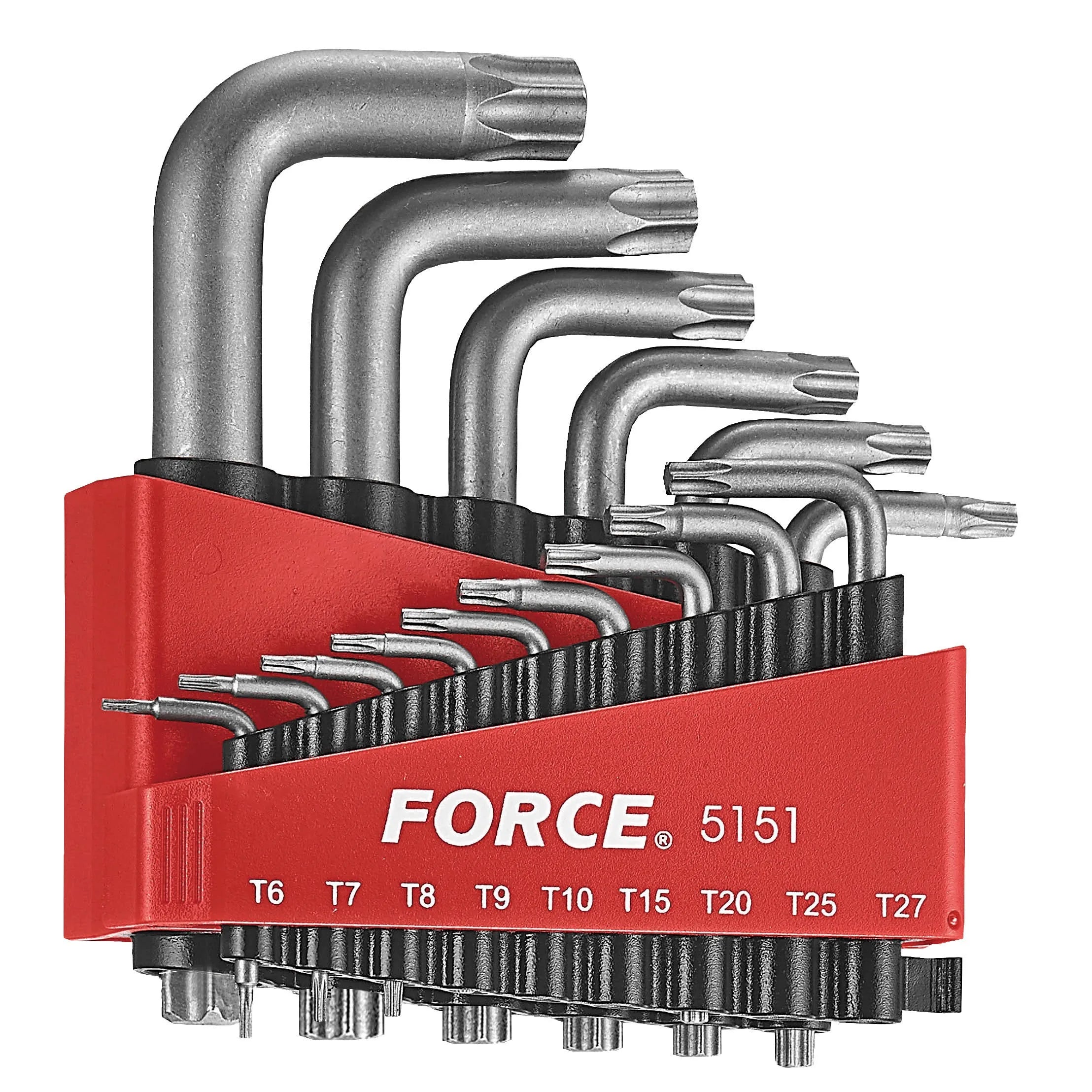 Jgo. llaves torx 15 pzas. (5151) - FORCE – ToolWork Chile